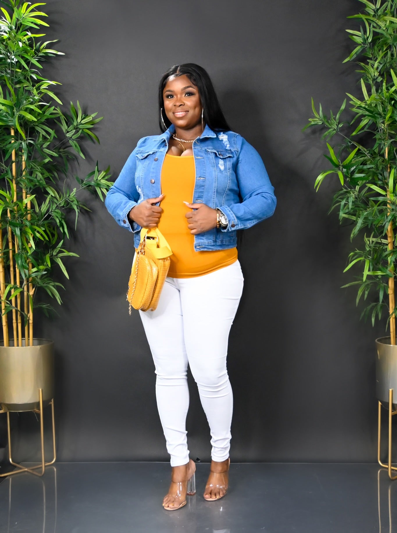 PLAIN WHITE PLUS SIZE JEANS – BeatByNordz